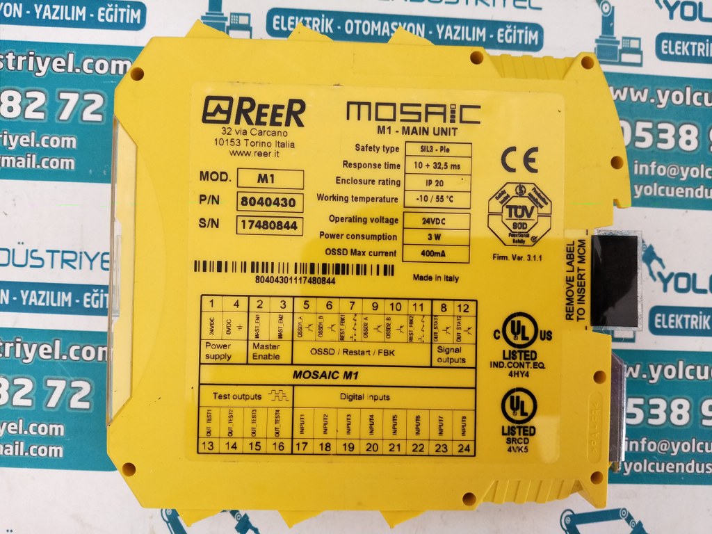 MOSAIC M1 ReeR MOSAIC master safety controller fiyatı,